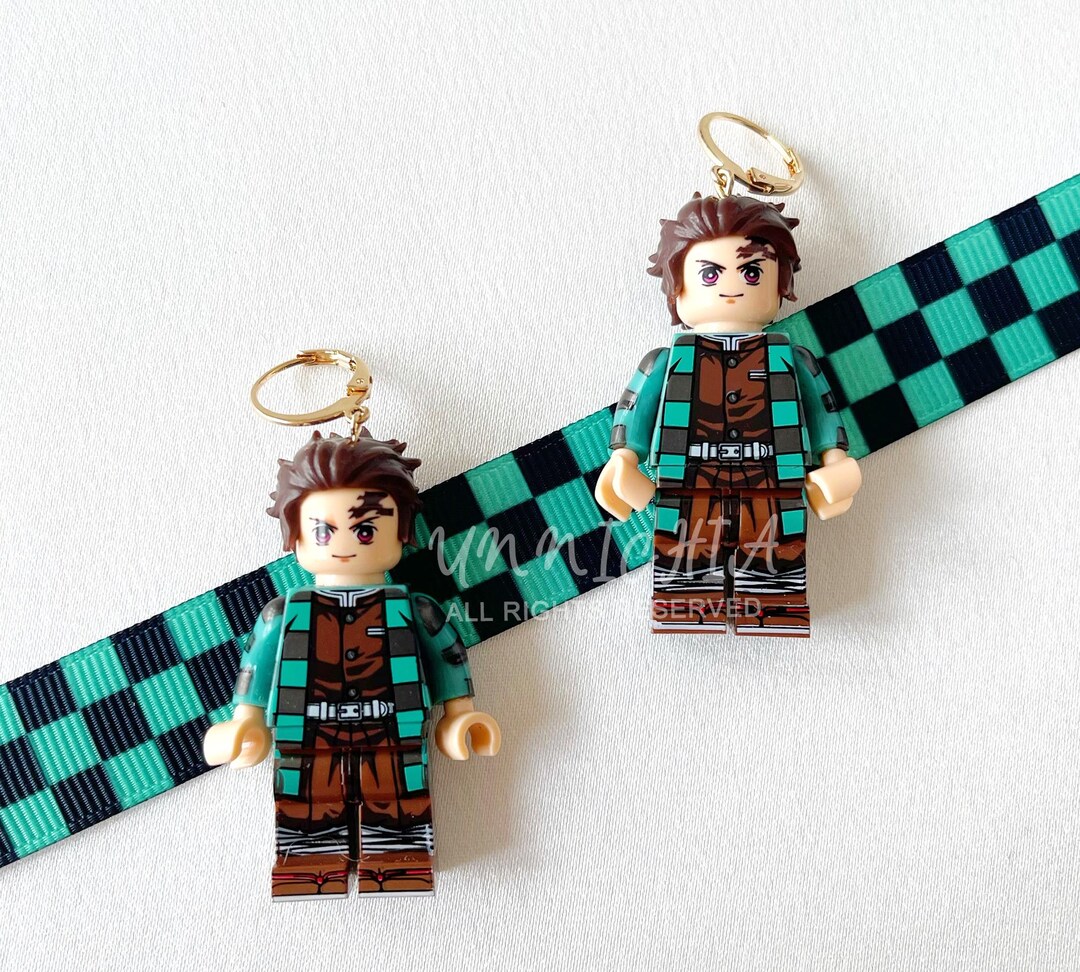 Anime Jewelry Tanjiro Character Cute Accessories Anime Keychain ...