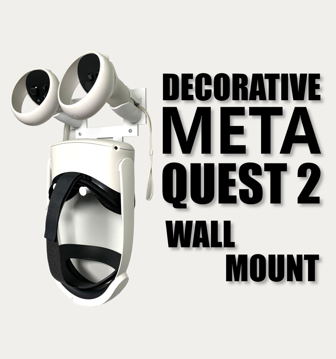 Wall Mount for Meta oculus QUEST 2/3 VR Headset and - Etsy