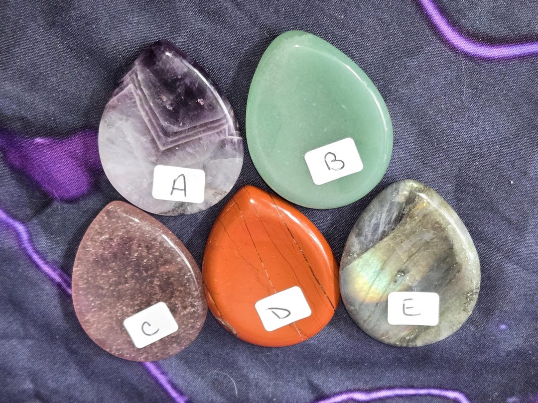 Tear Drop Worry Stones - Etsy