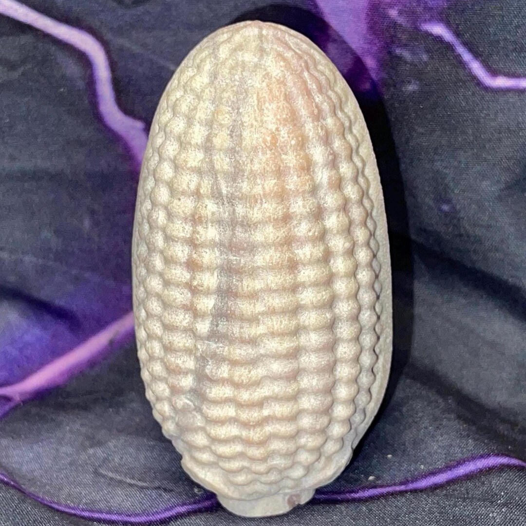 Pink Opal Corn on the Cob Carving - Etsy