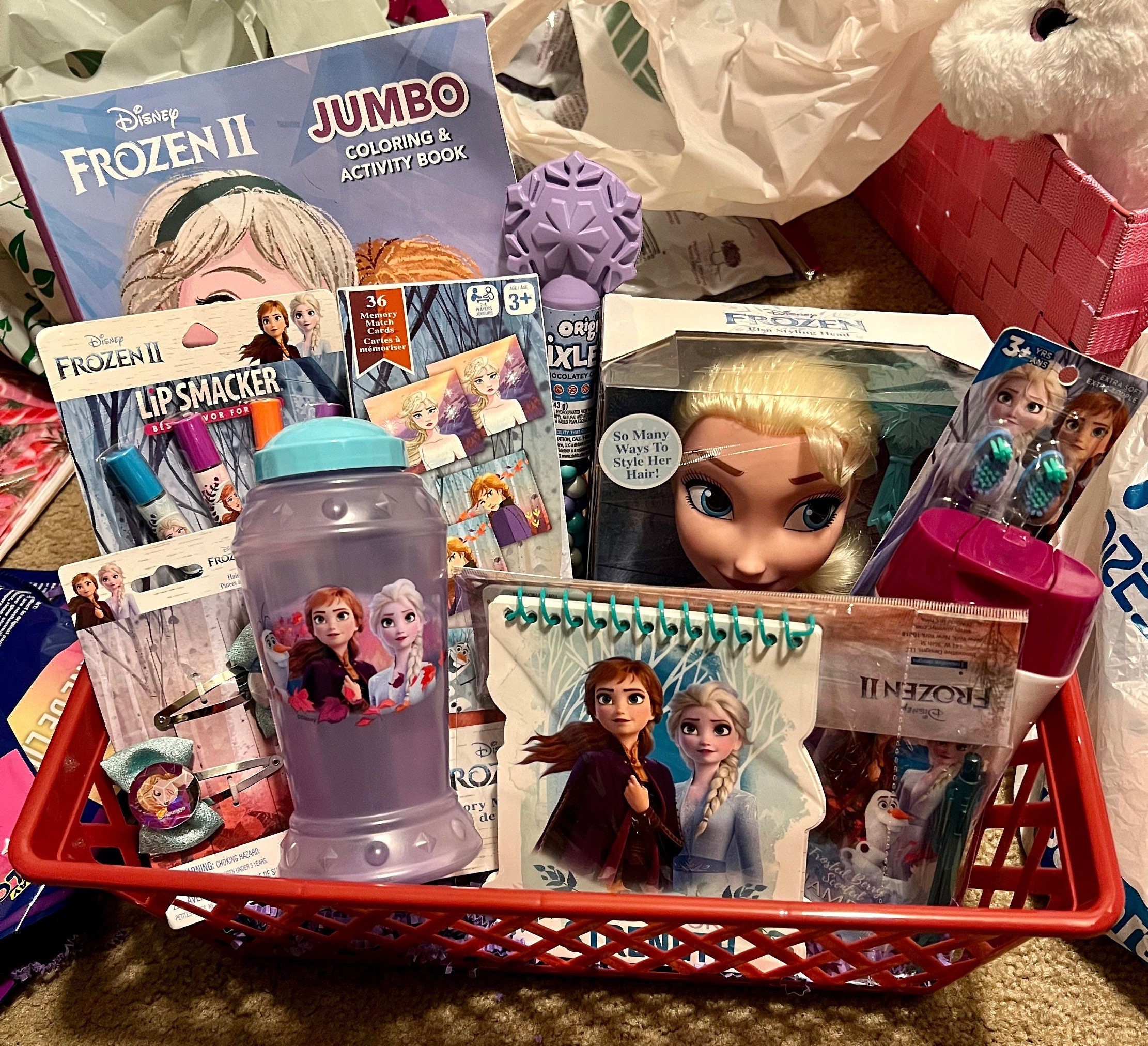 Frozen Themed Gift Basket - Etsy