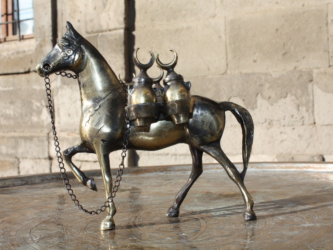 Geschenk Messing Pferd Statue / Pferde Statue / Messing Pferd ...