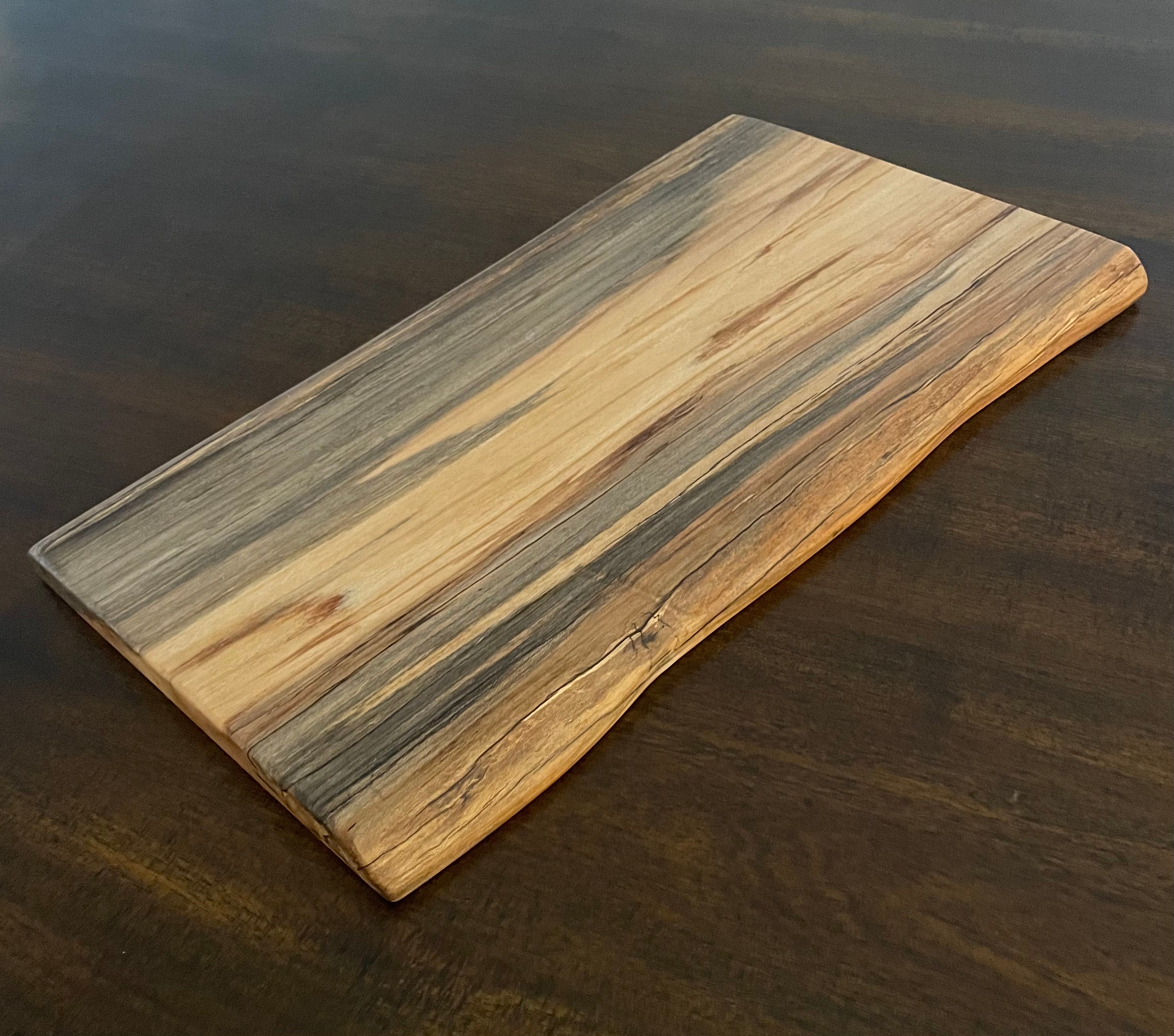 Spalted Maple Live Edge Serving Boards - Etsy