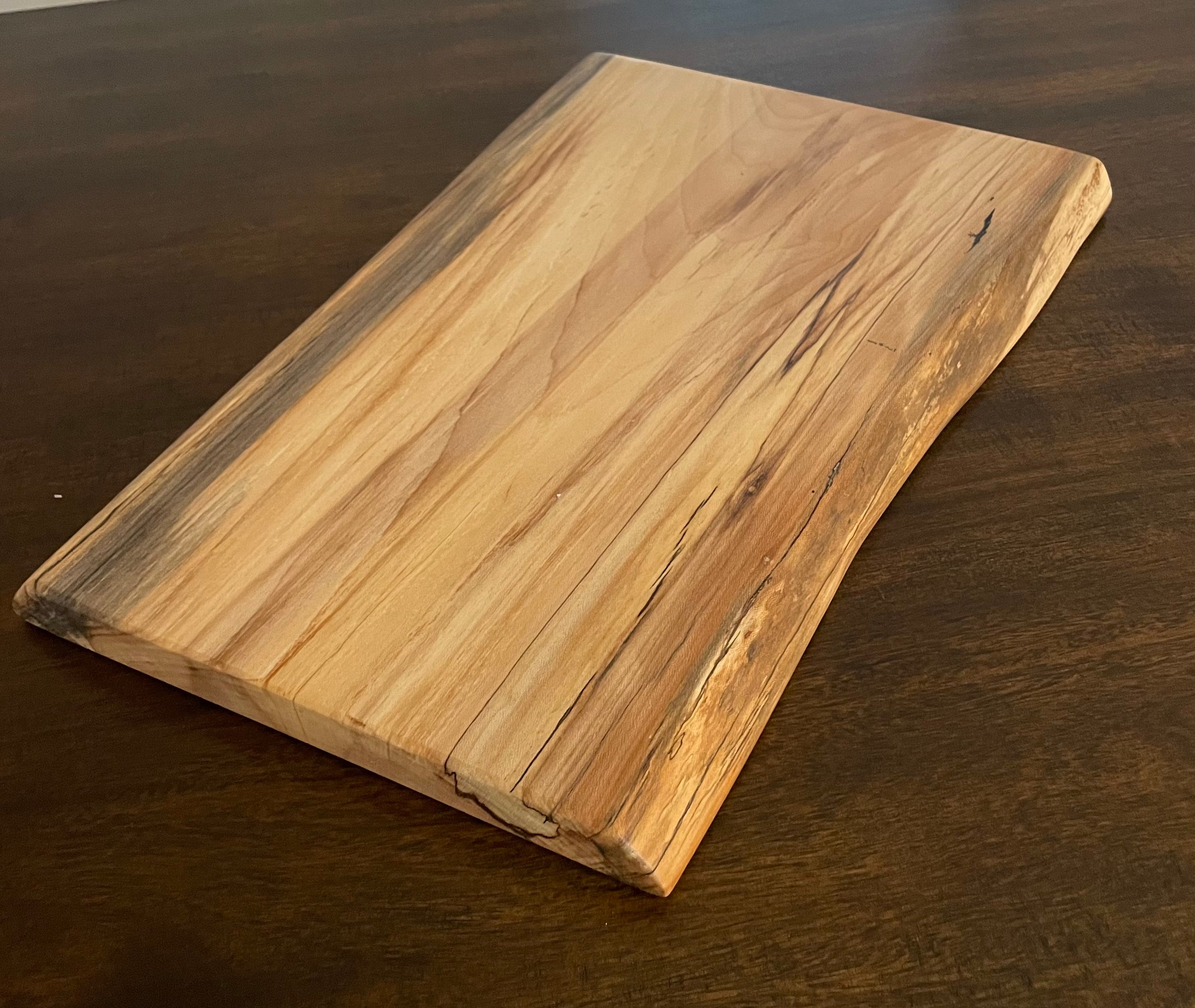 Spalted Maple Live Edge Serving Boards - Etsy