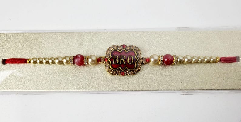 Designer Rakhi - Raksha Bandhan, Indian Rakhi, Rakhi for Brother. - Etsy