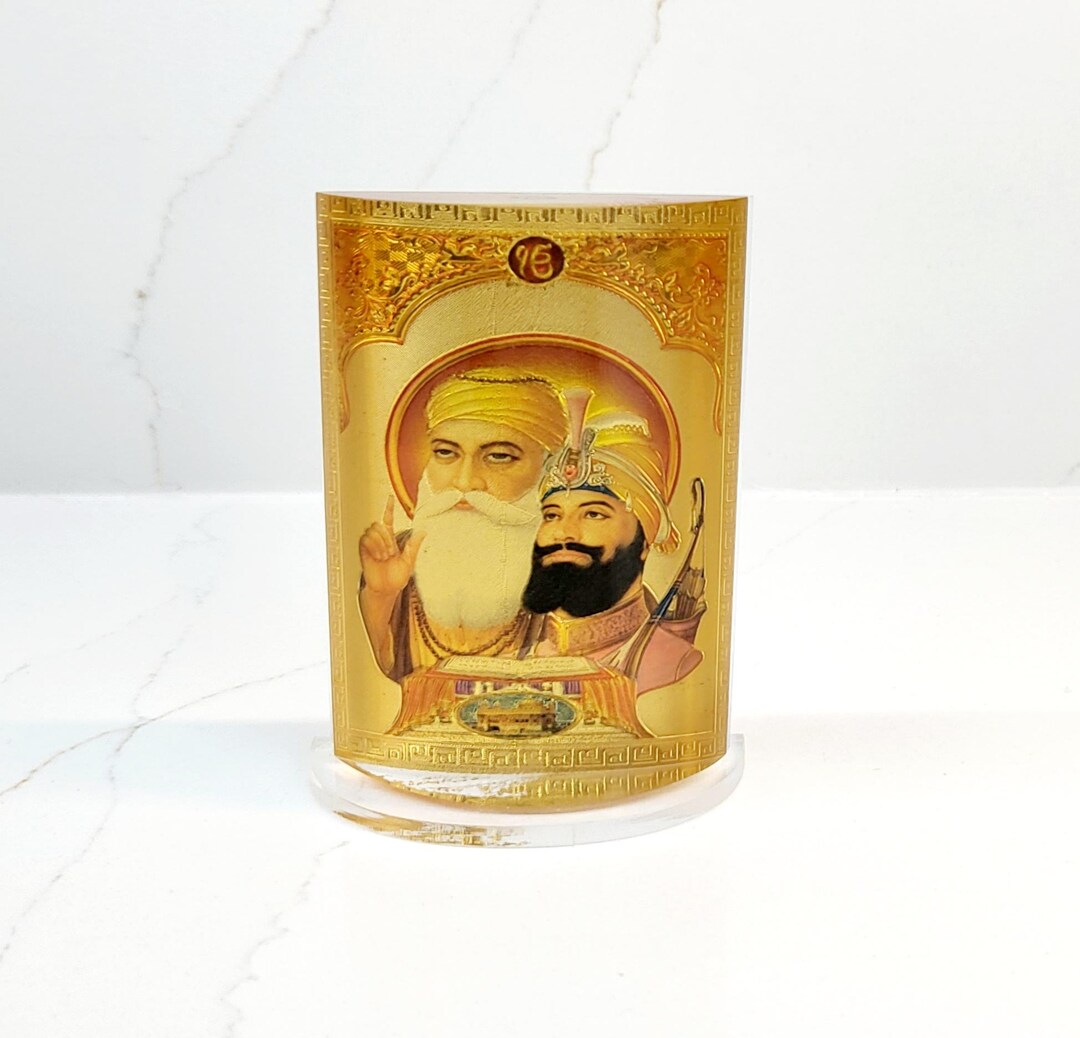 Guru Nanak Dev Ji & Gobind Singh Ji Golden Temple Decor - Etsy