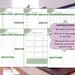 Undated Succulent Garden Printable Planner Bundle Daily, Weekly ...