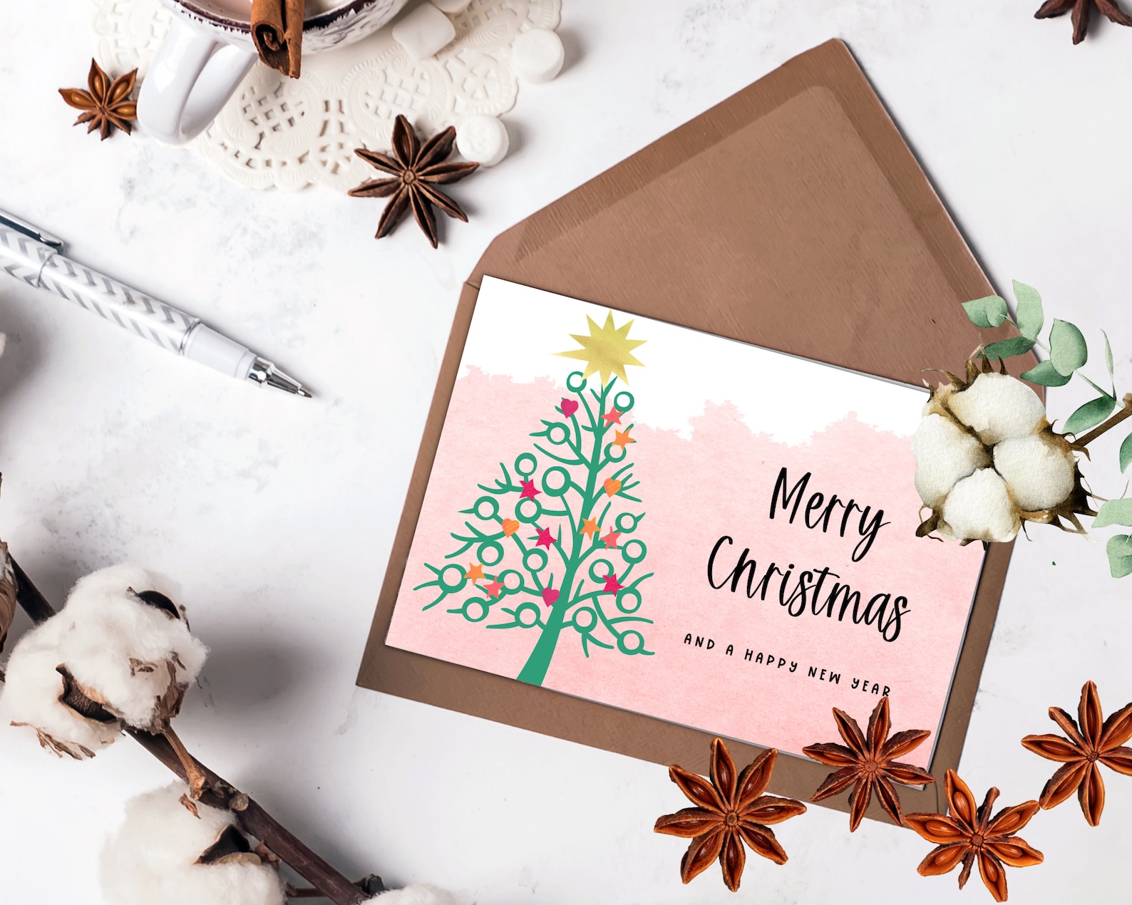 Foldable Christmas Cards Printable Bundle 5 Downloaded-able - Etsy