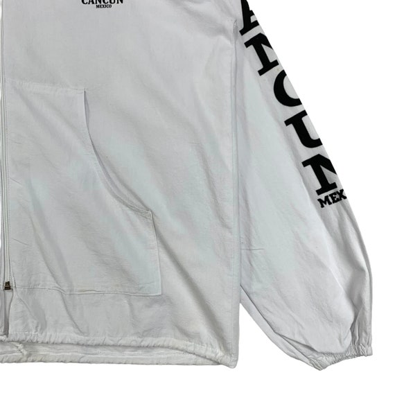 Vintage Cancun Mexico Maya Aztec Calendar Zip Up Hood… - Gem