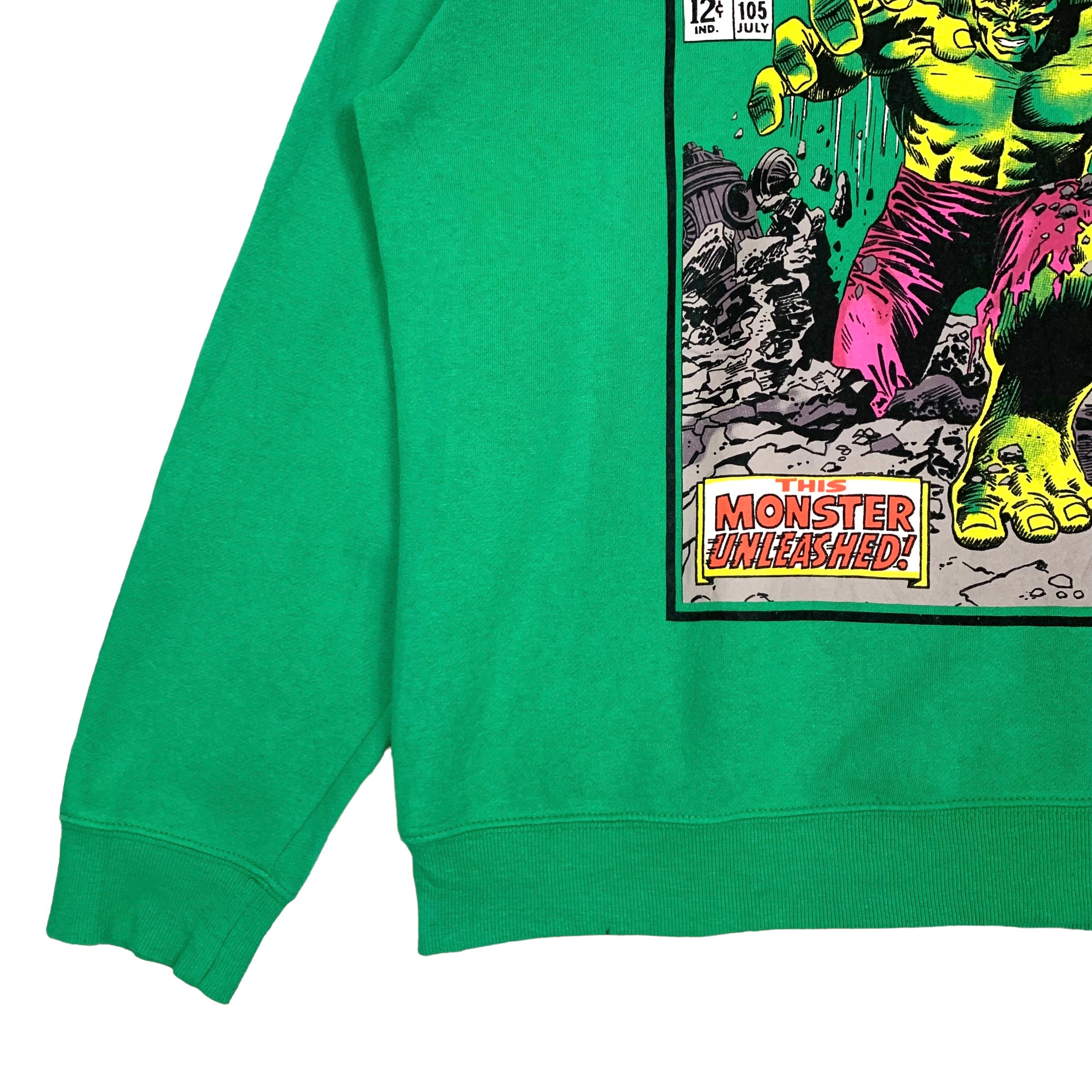 Vintage Marvel Comics the Incredible Hulk Sweatshirt Size M - Etsy