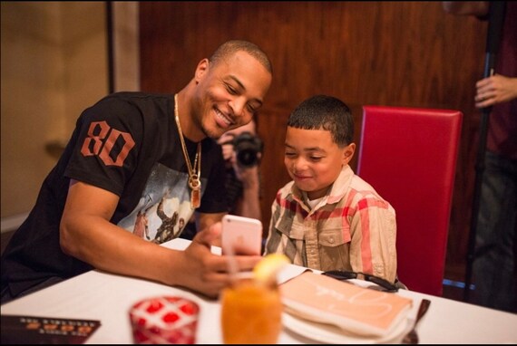 T.I. Rapper AKOO MFG Co RAPPER (T.I) 3/4 Sleeve Tshir… - Gem