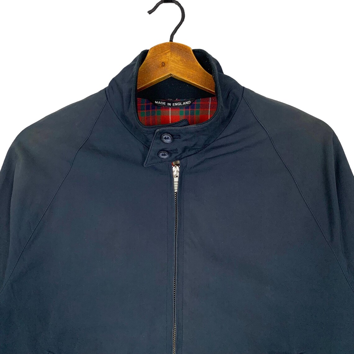 Vintage Baracuta G9 Harrington Zipper Bomber Jacket Size 38 / S Made in England - Etsy