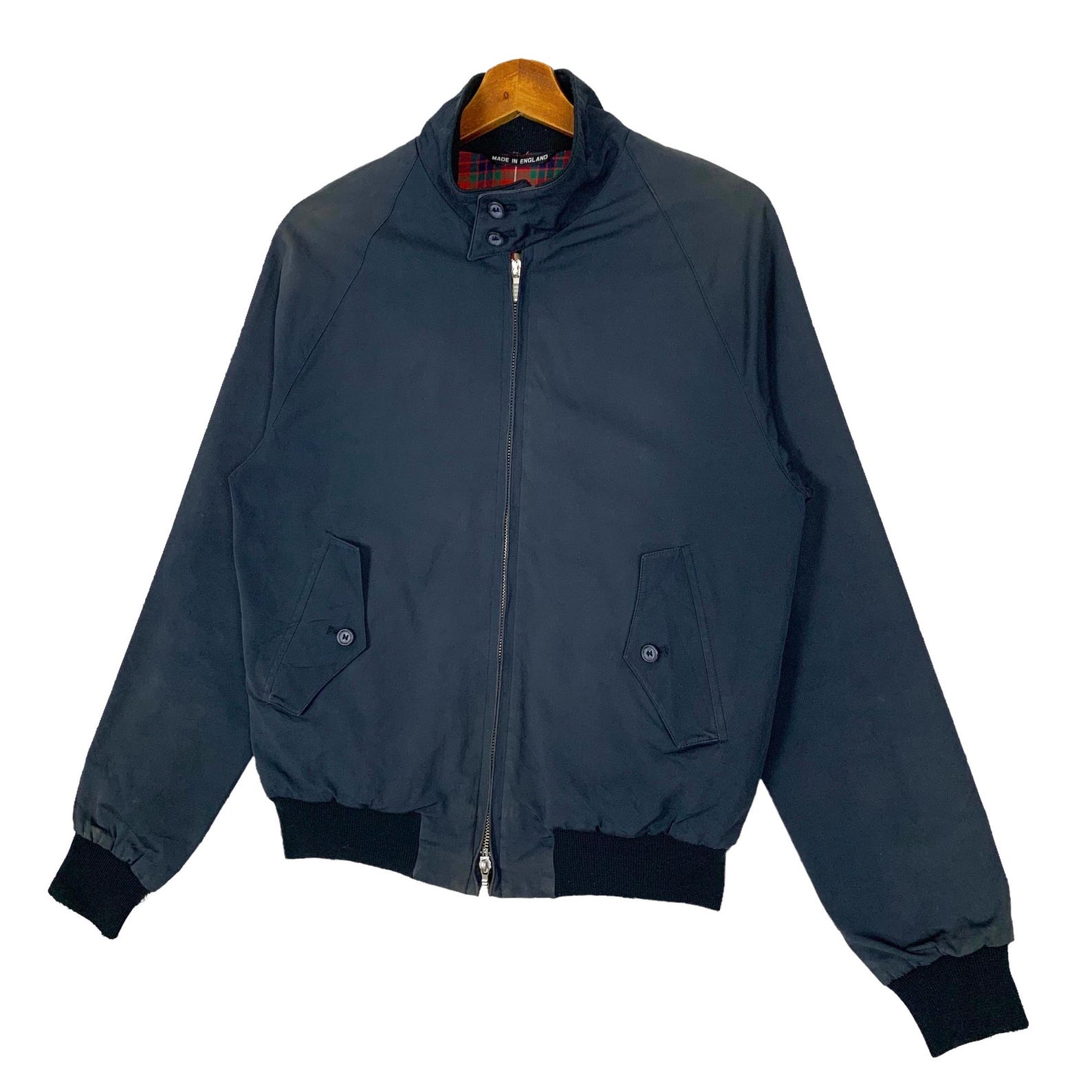 Vintage Baracuta G9 Harrington Zipper Bomber Jacket Size 38 / S Made in England - Etsy