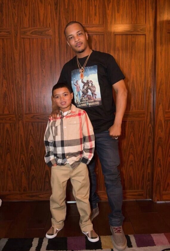 T.I. Rapper AKOO MFG Co RAPPER (T.I) 3/4 Sleeve Tshir… - Gem