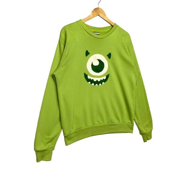 Vintage Disney Pixar Monster Inc. Mike Wazowski Sweat… - Gem