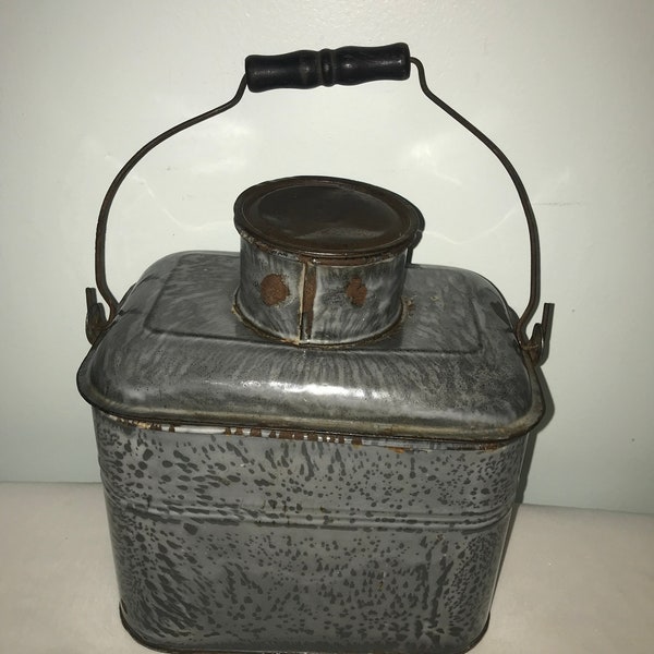 Vintage Lunch Pail - Etsy