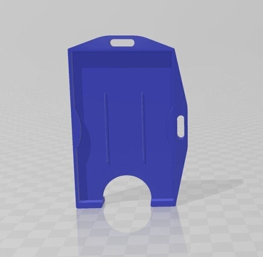 Stylish 3D Printable Employee Badge Holder: Easily Identify Your Valued ...