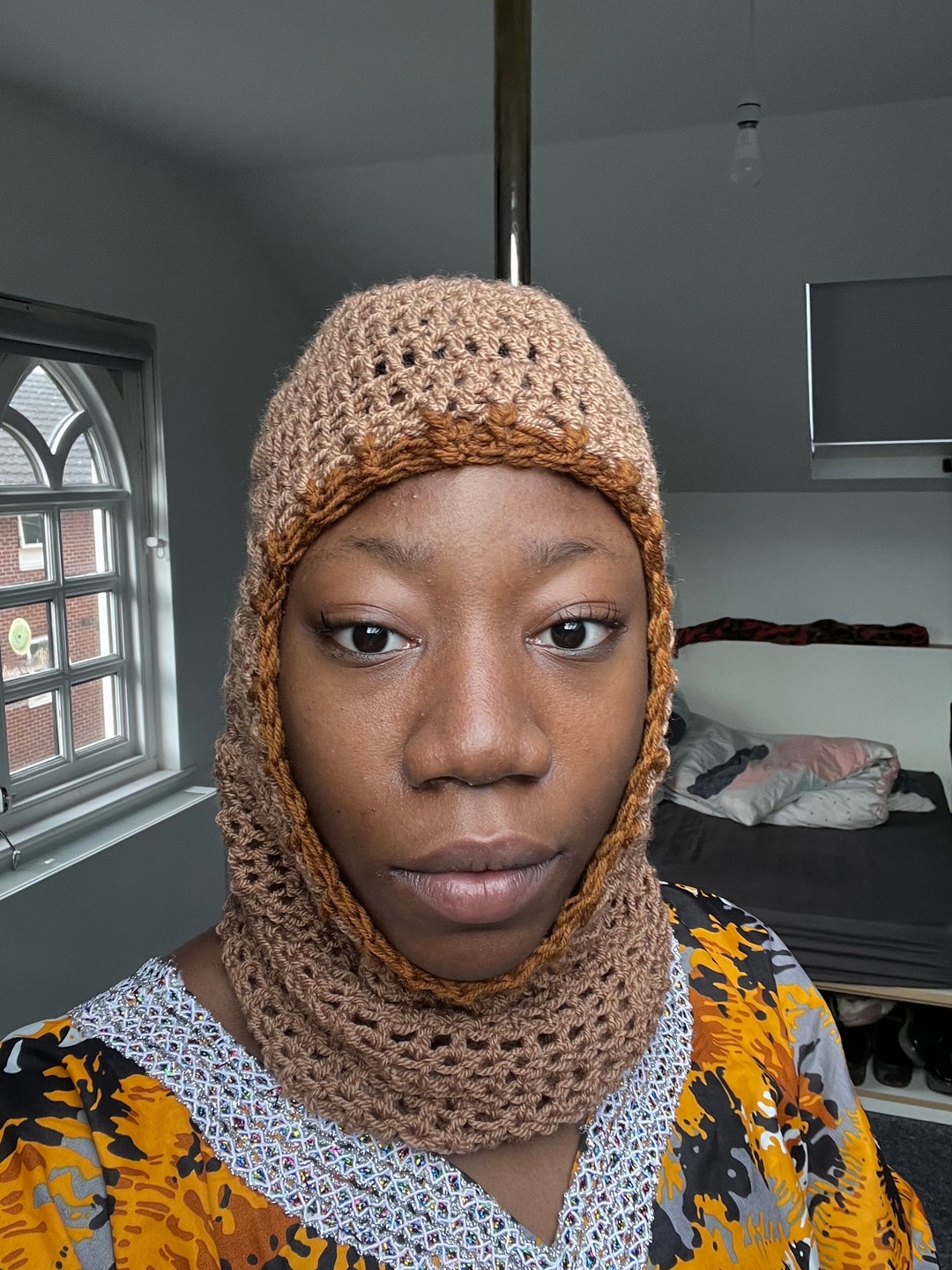 Convertible Open Face Crochet Balaclava/skii Mask - Etsy