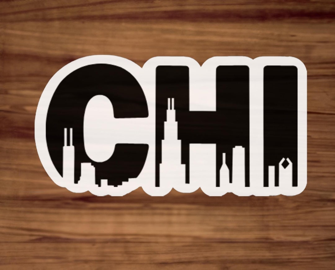 Chicago Sticker | Chi Decal - Etsy