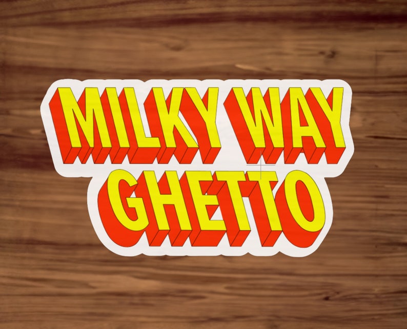 Milky Way Ghetto Sticker | X-men Decal - Etsy