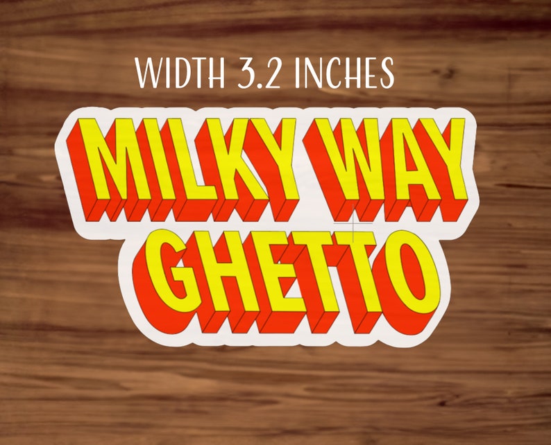 Milky Way Ghetto Sticker | X-men Decal - Etsy