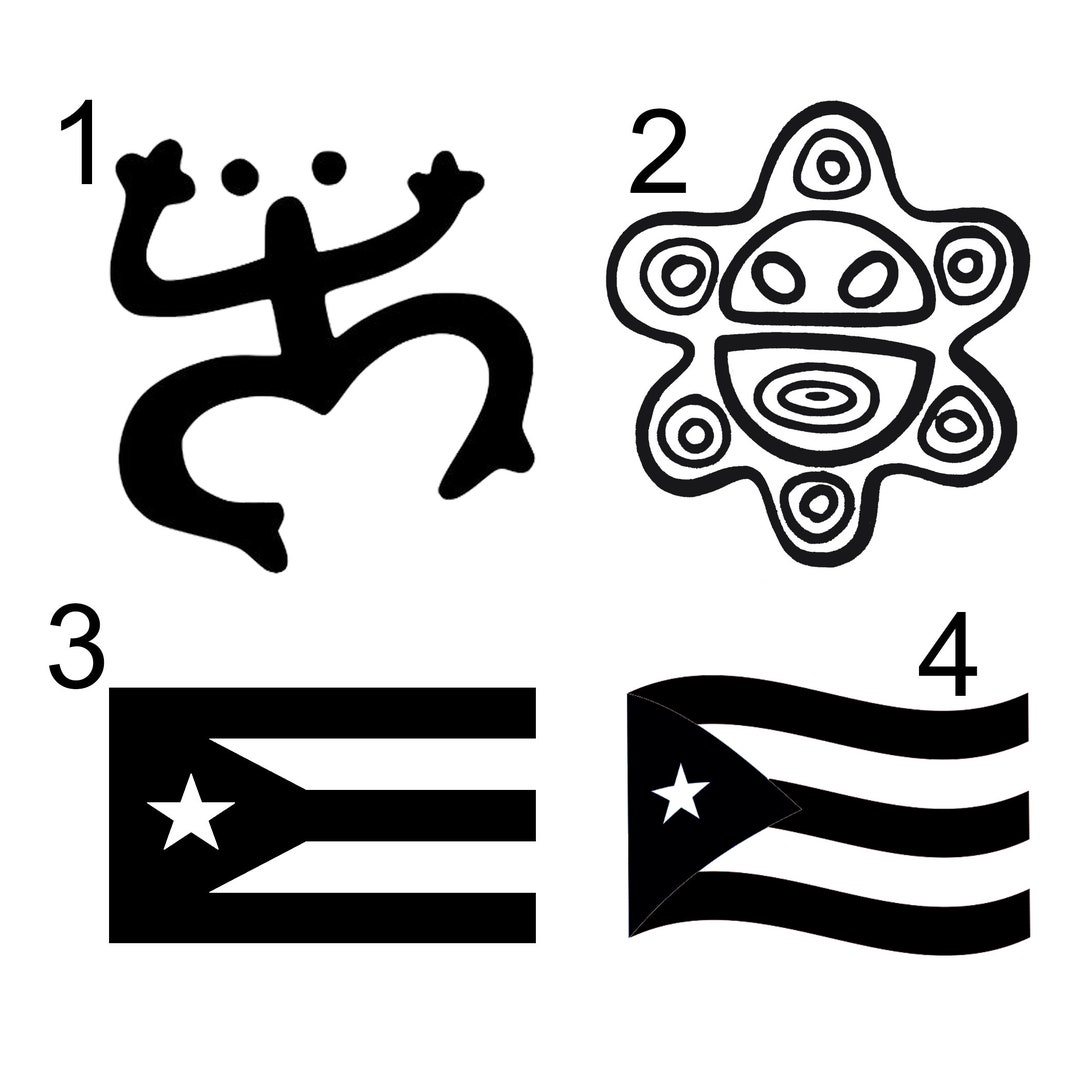 Puerto Rico Car Decal | Taino Vinyl | Coqui | Wall Decal | Lap Top ...