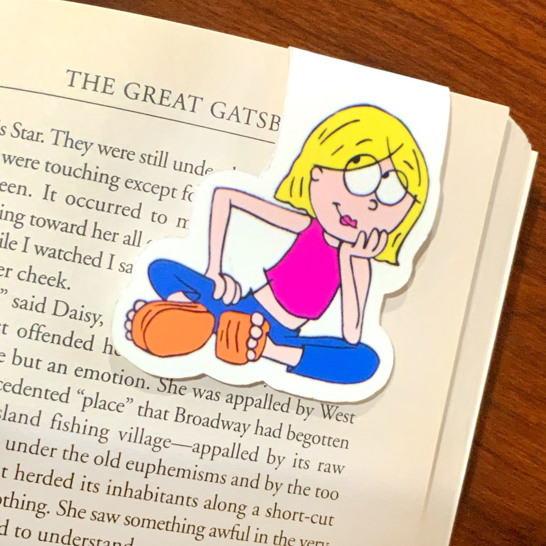 Lizzie Mcguire Bookmark | Magnetic Page Clip | Gifts for Librarians - Etsy