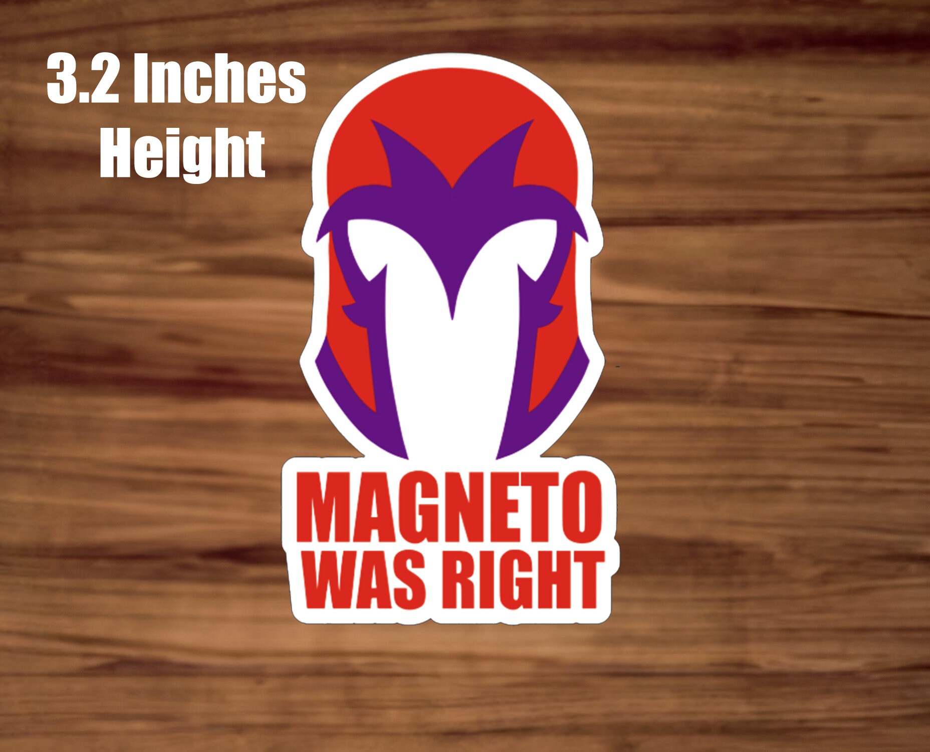 Magneto Was Right Sticker X-men Decal - Etsy