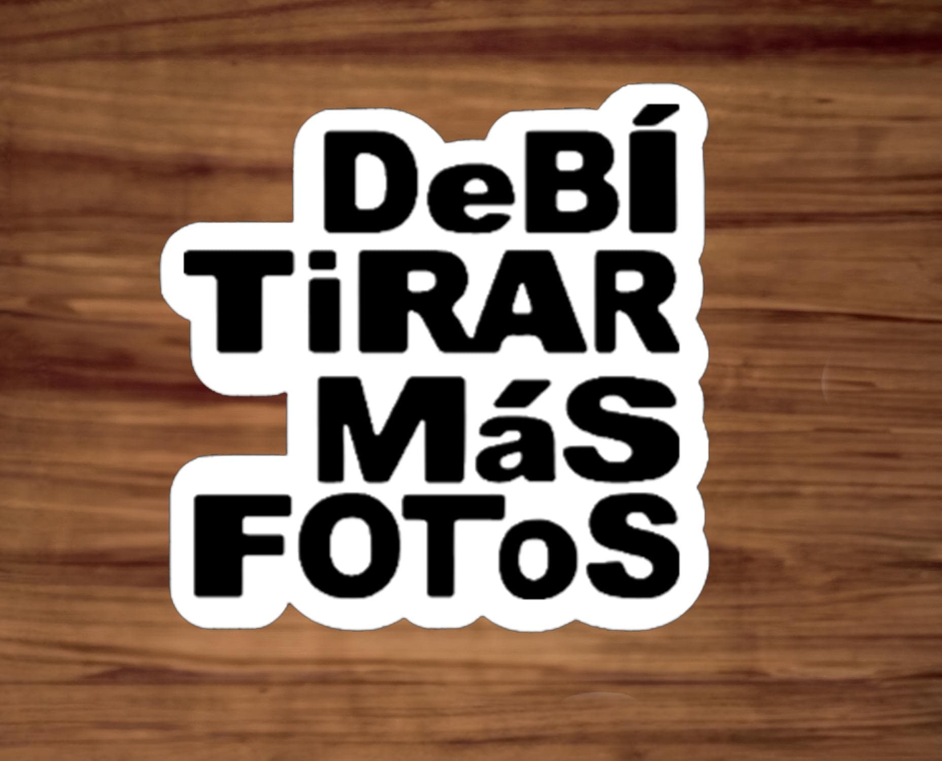 Bad Bunny Sticker | Debi Tirar Mas Fotos Decal - Etsy