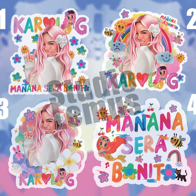 Karol G Stickers - Etsy