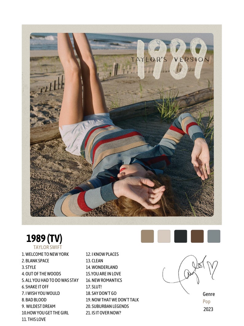 1989,1989 Deluxe, 1989 TV Digital Download All Covers! - Etsy