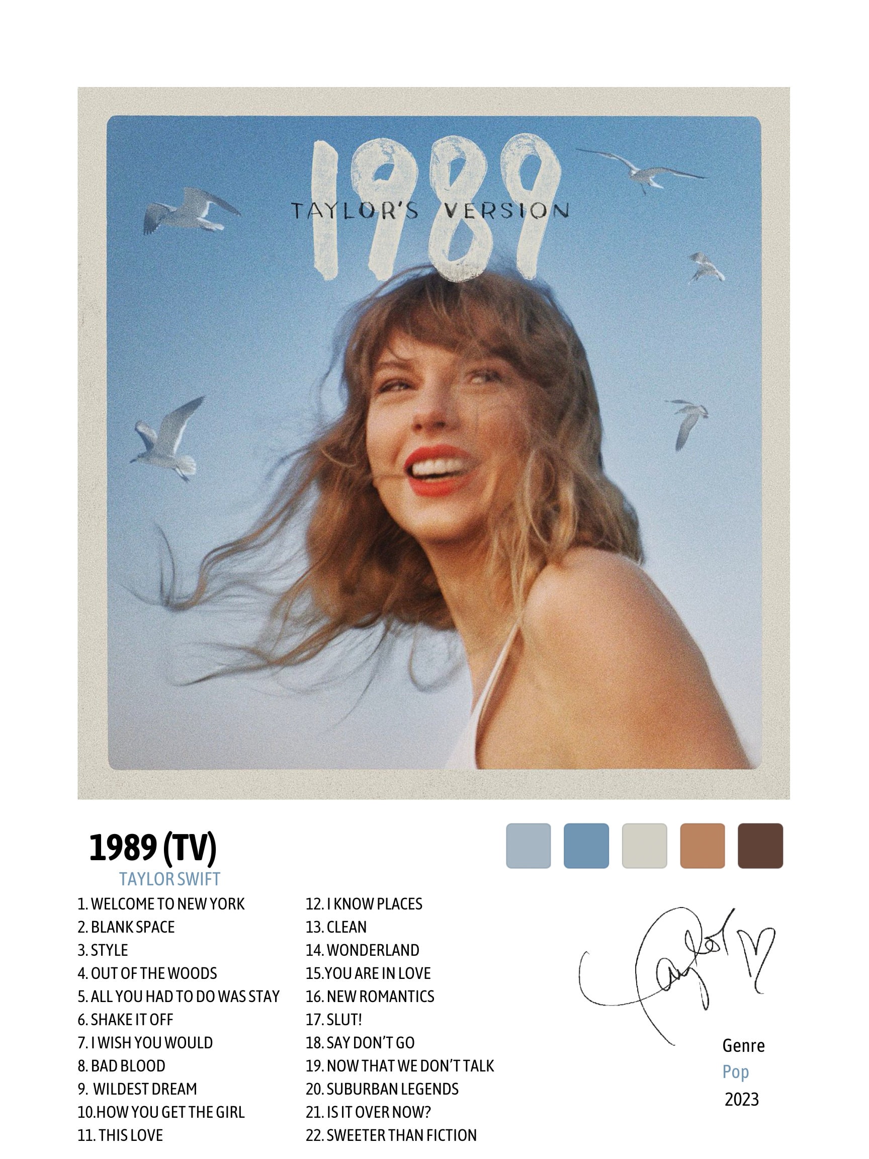 1989,1989 Deluxe, 1989 TV Digital Download All Covers! - Etsy