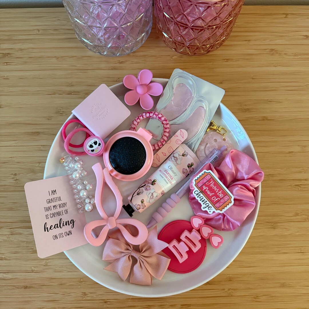 Pink Mystery Bundle for Her | Self Care Gift for Her | Beauty Surprise Gift Box | Birthday Gift ...