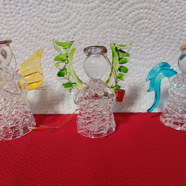 Spun Glass Angel - Etsy