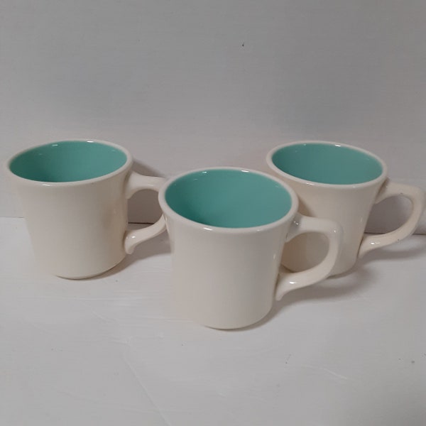 Turquoise Mugs - Etsy