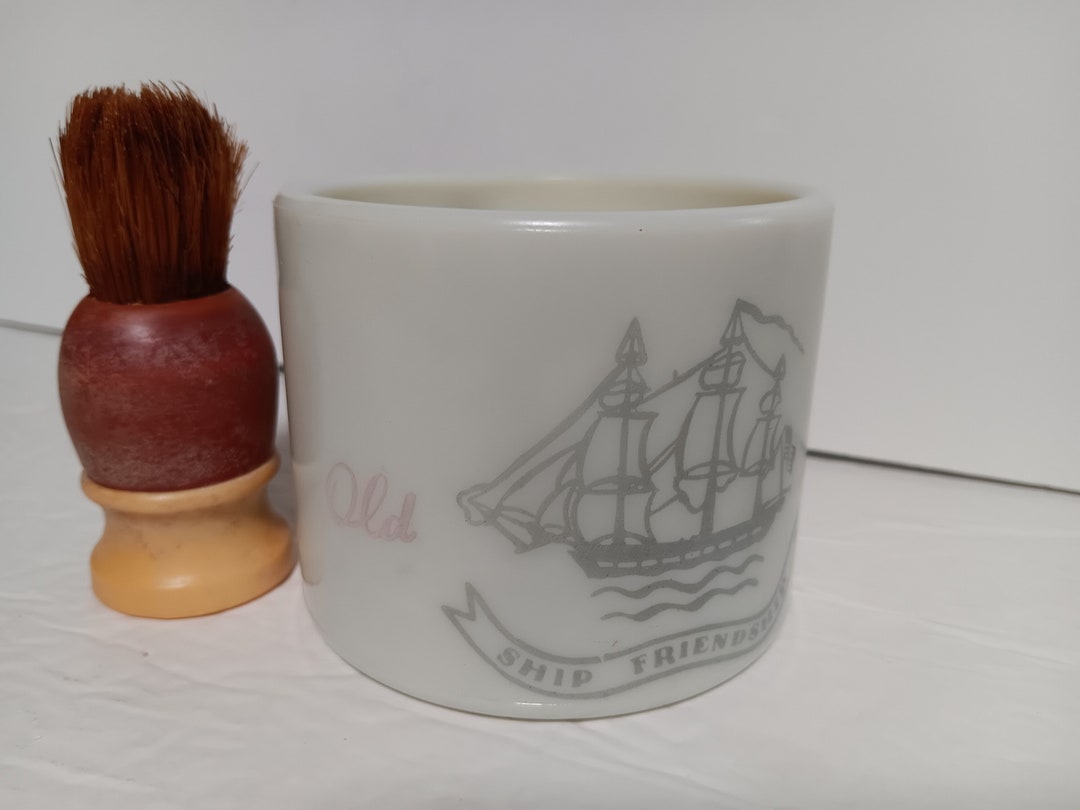 Old Spice Shaving Mug With Brush Set, Soap Holder, Men's Grooming ...