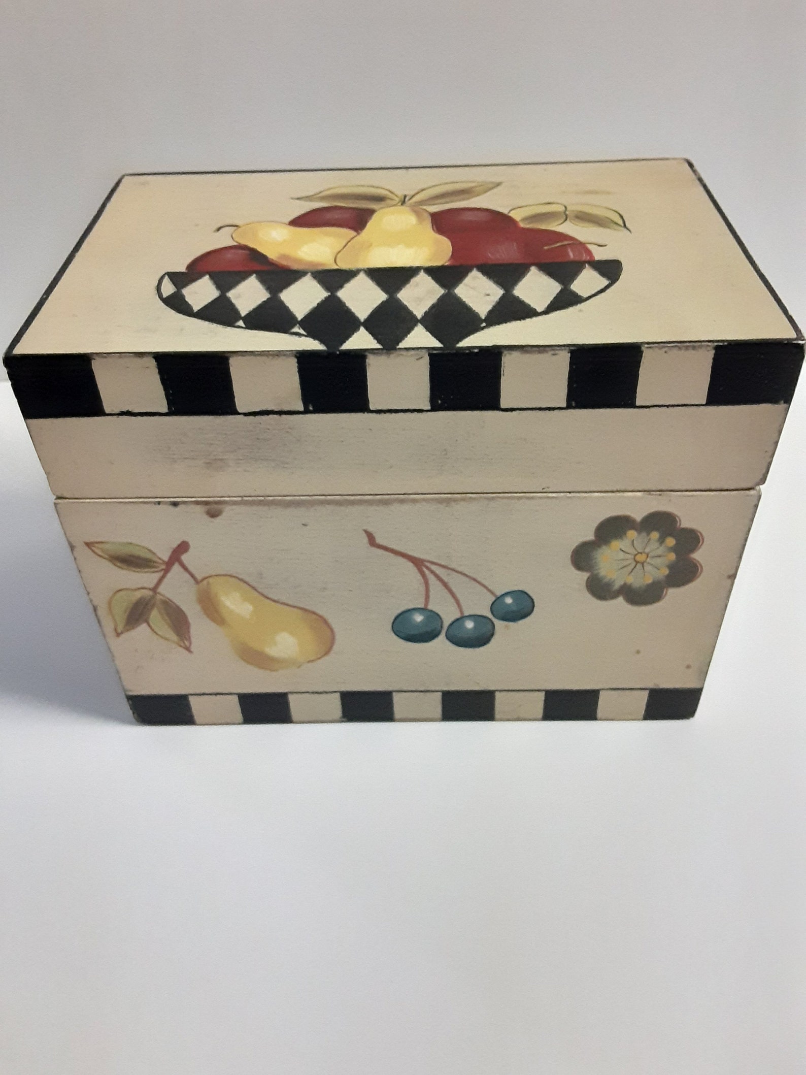 Recipe Box With Handwritten Clipped and Carded Recipes 6 - Etsy