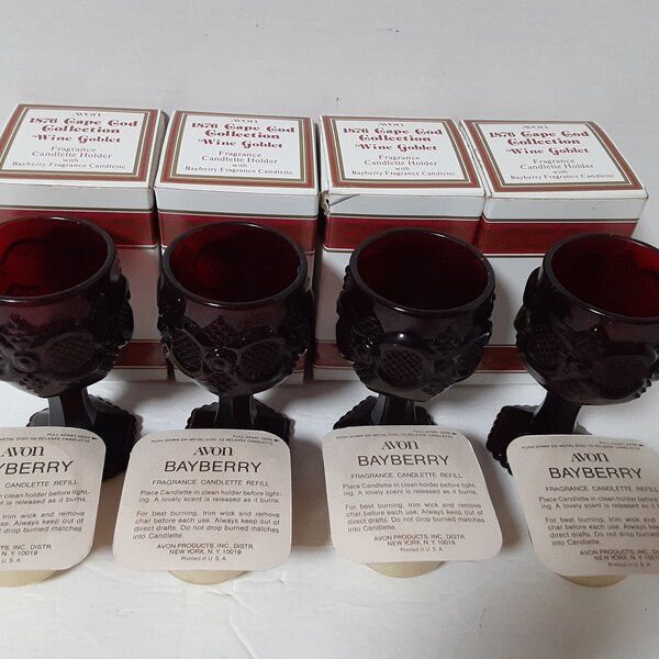 Avon Wine Glasses - Etsy