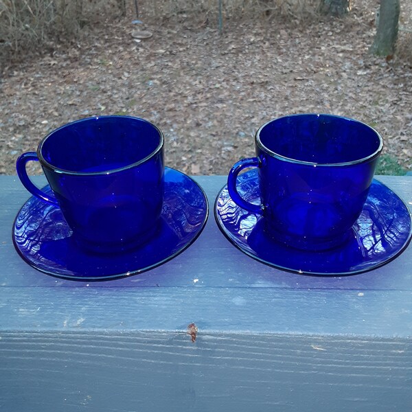 Blue Tea Cups - Etsy