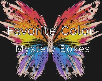 Color Mystery Box - Etsy