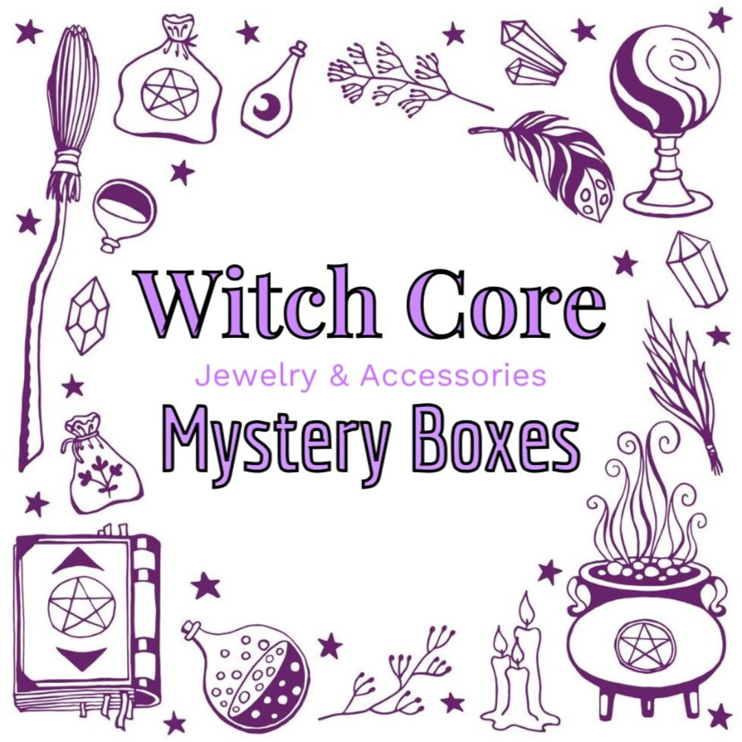 Witchcore Mystery Bundle. Self Care Gift Box. Mystery Jewelry Box. - Etsy