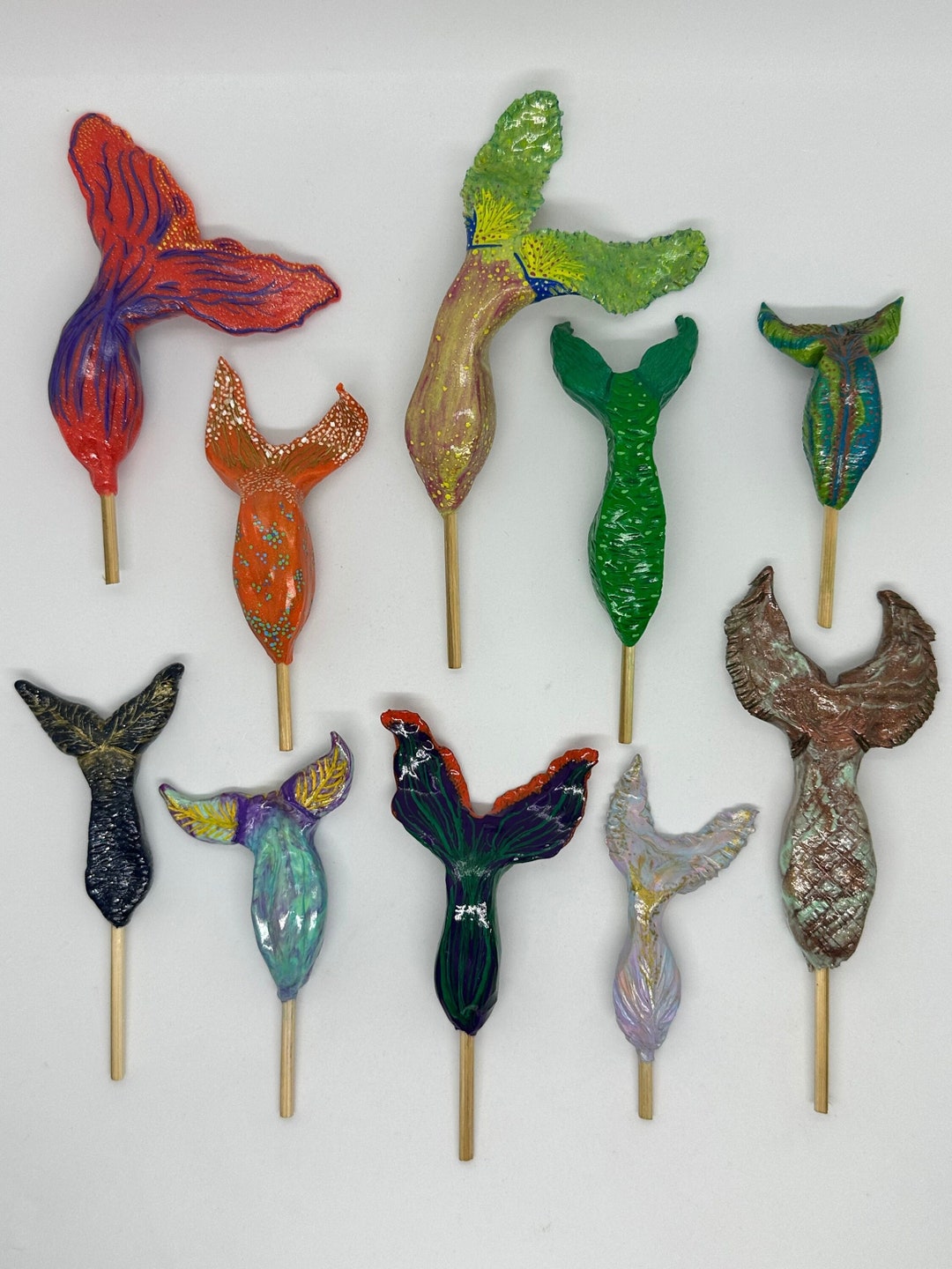 Miniature Mermaid / Siren Tails - Sea Lover Gift - Ocean Themed Party ...