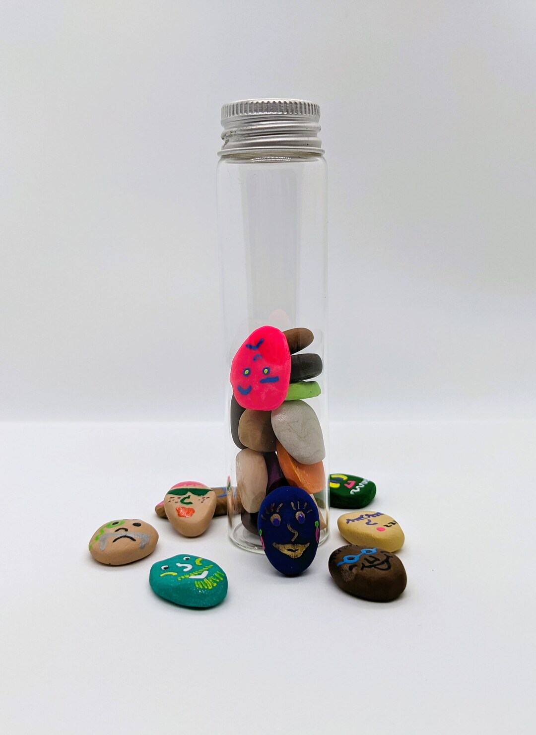 Smile Vial - Tiny Handmade Custom Clay Portraits - Cute Funny Just ...