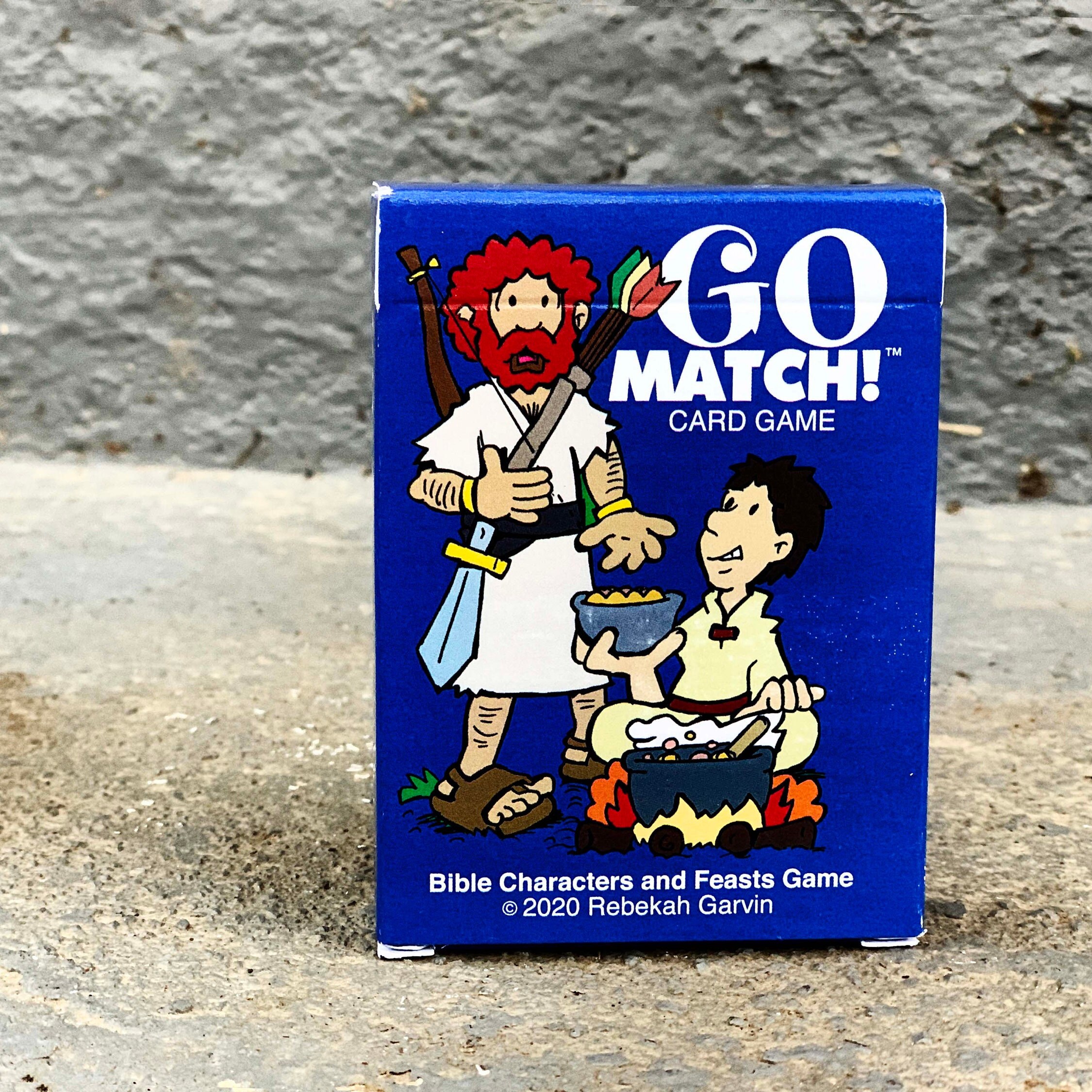 A Bible Story Card Game for the Whole Family, "go Match!" | Biblical ...