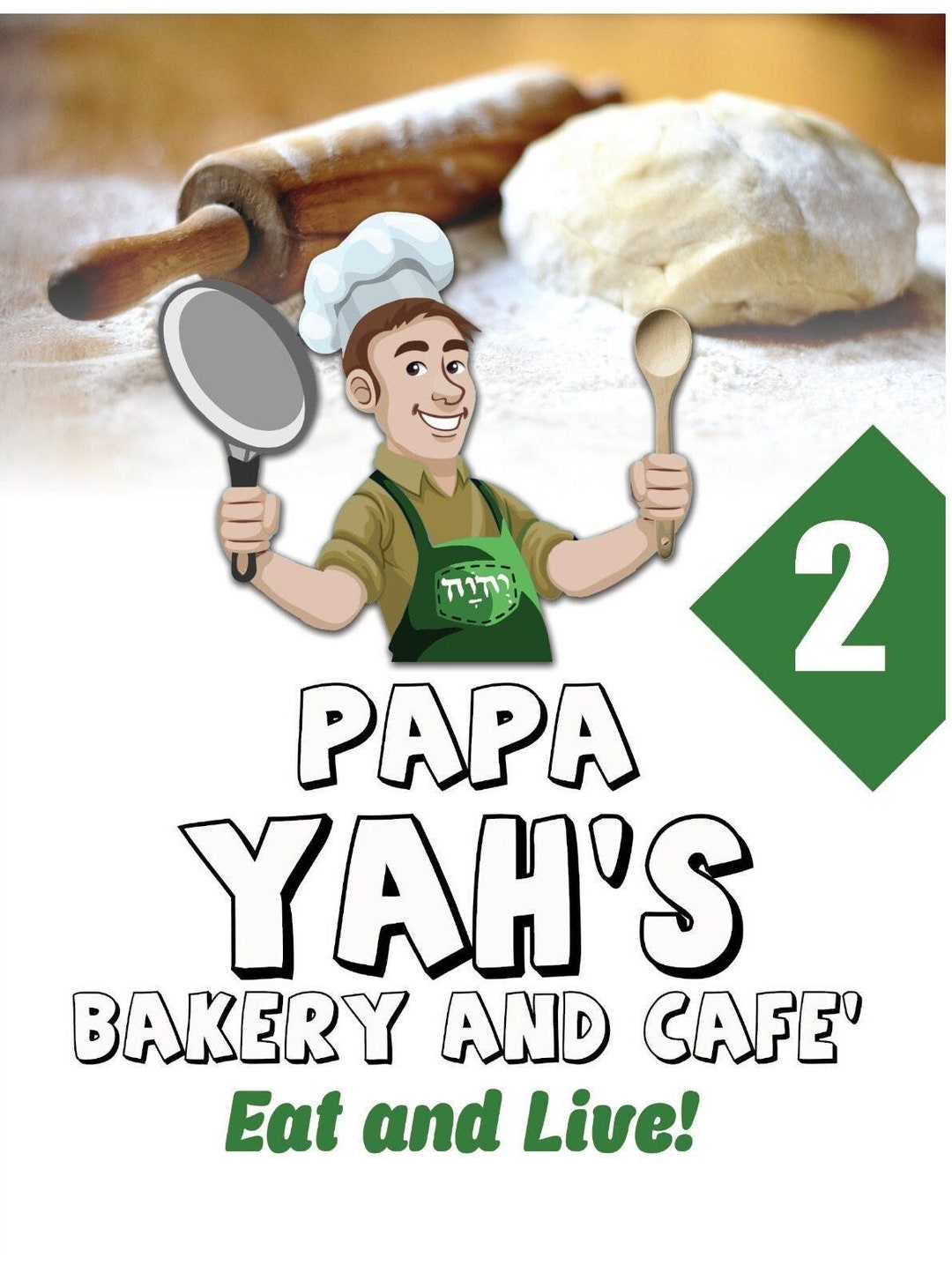 Bread of Life Menu 2, Papa Yah's Cafe, Children's Printable (PDF) - Etsy