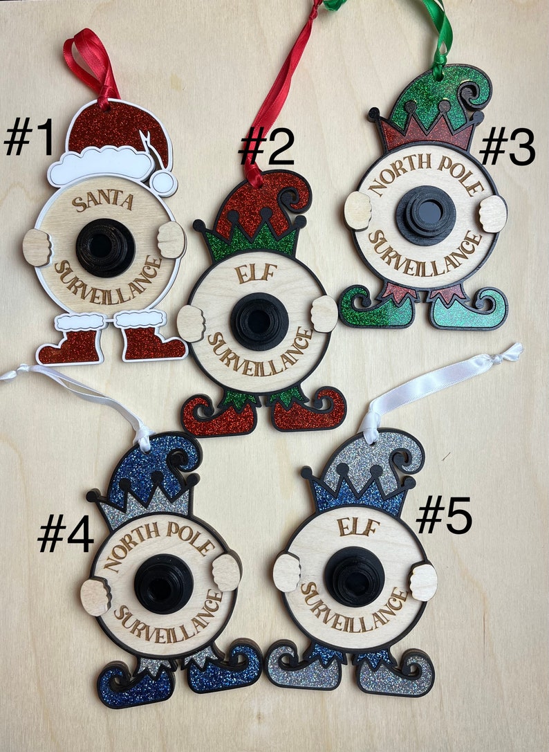 Santa Cam Elf Cam Santa Elf Camera Christmas - Etsy