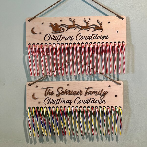 Christmas Countdown - Etsy