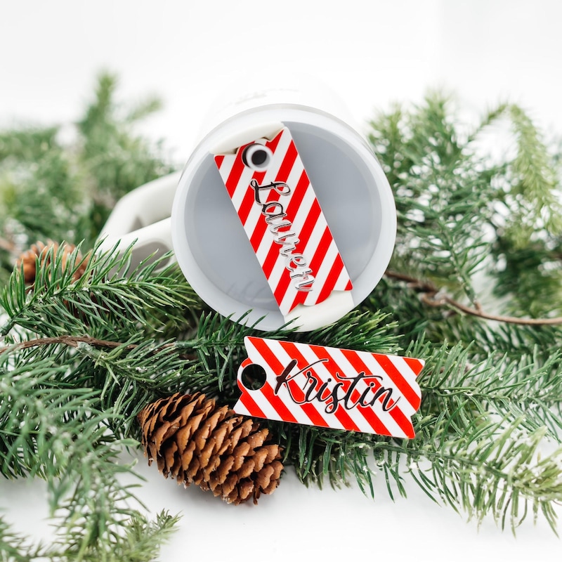 Candy Cane Stanley - Etsy