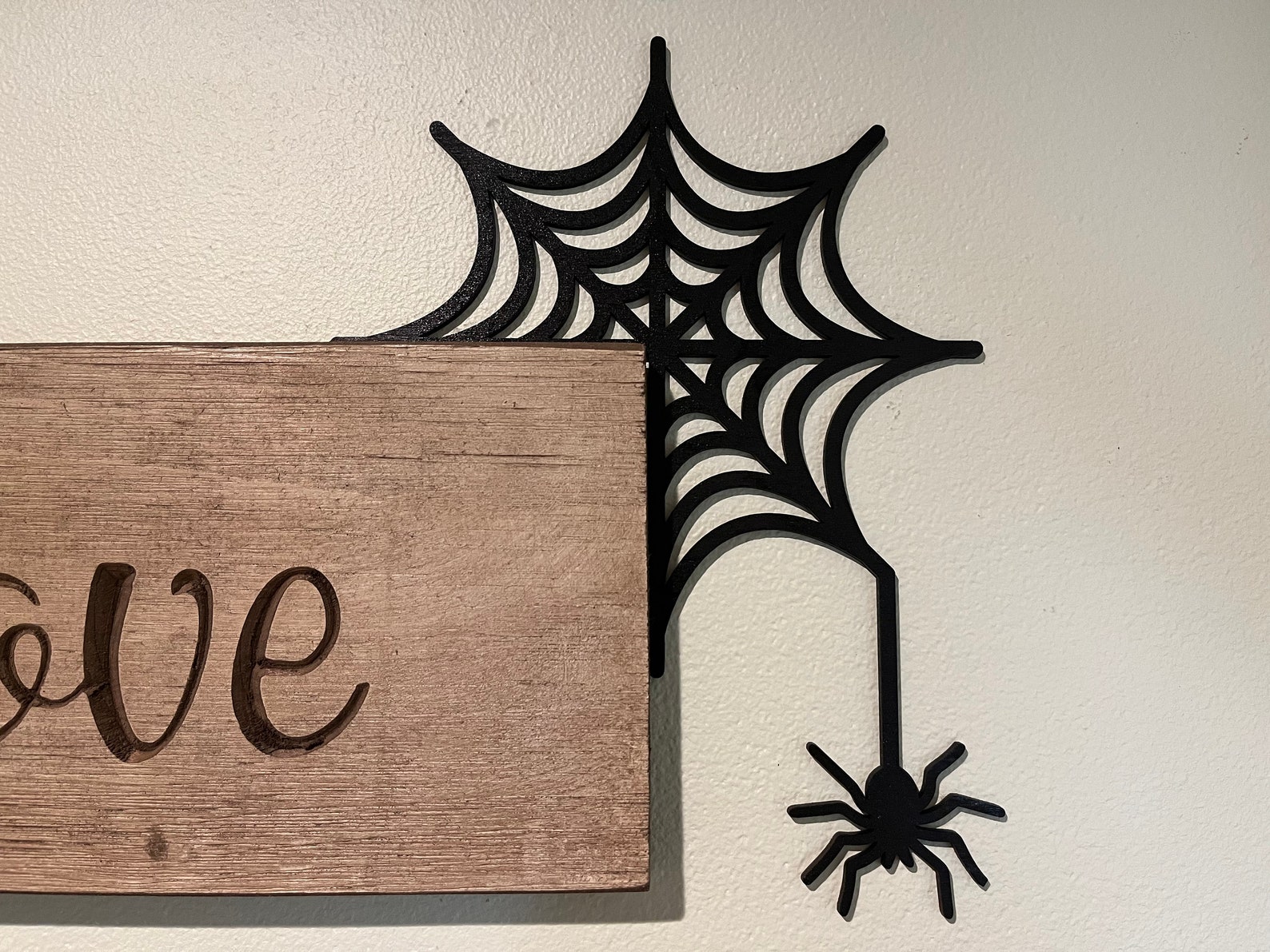 Halloween Door Corner Sign Halloween Silhouette Skull Sign - Etsy