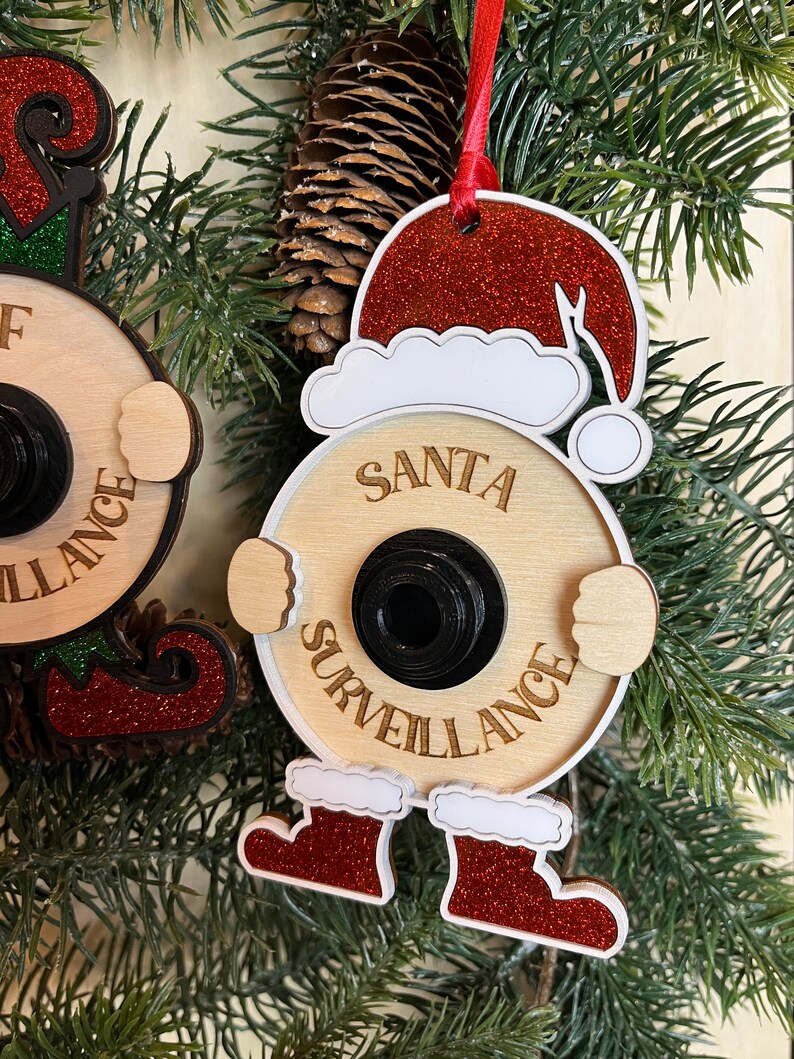 Santa Cam Elf Cam Santa Elf Camera Christmas - Etsy